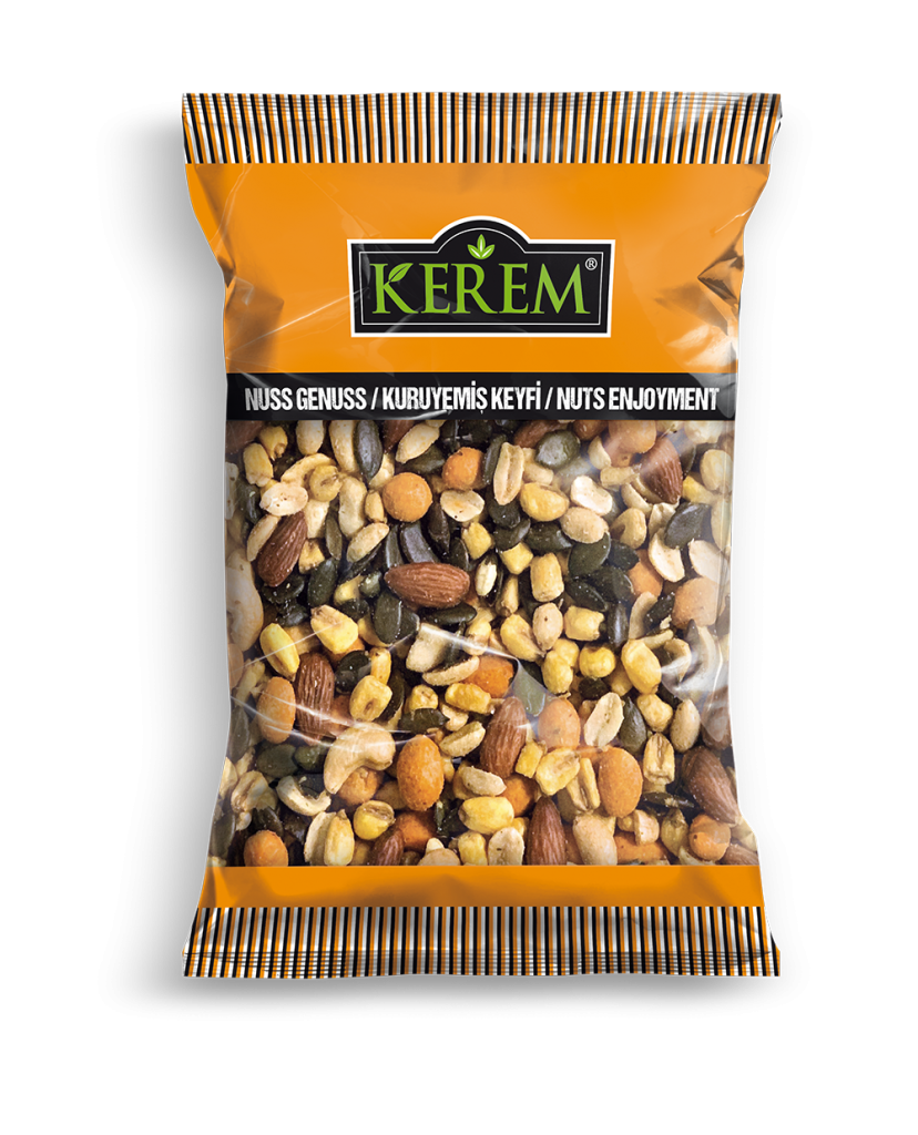 NUT MIXTURE WITH CRUNCHY COATED PEANUTS (Roasted & Salted) – KEREM NUTS